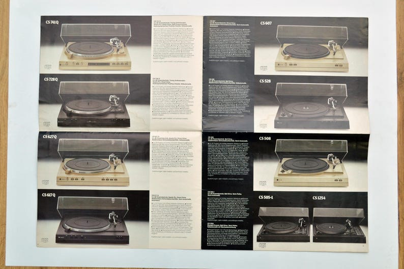 Vintage DUAL Hi-fi German CATALOGUE 1981/82 Audio Entertainment - Etsy