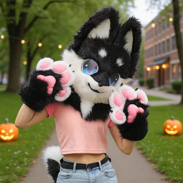 Spirit Halloween Fursuit - Etsy
