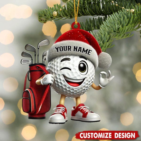Christmas Golf Decor - Etsy