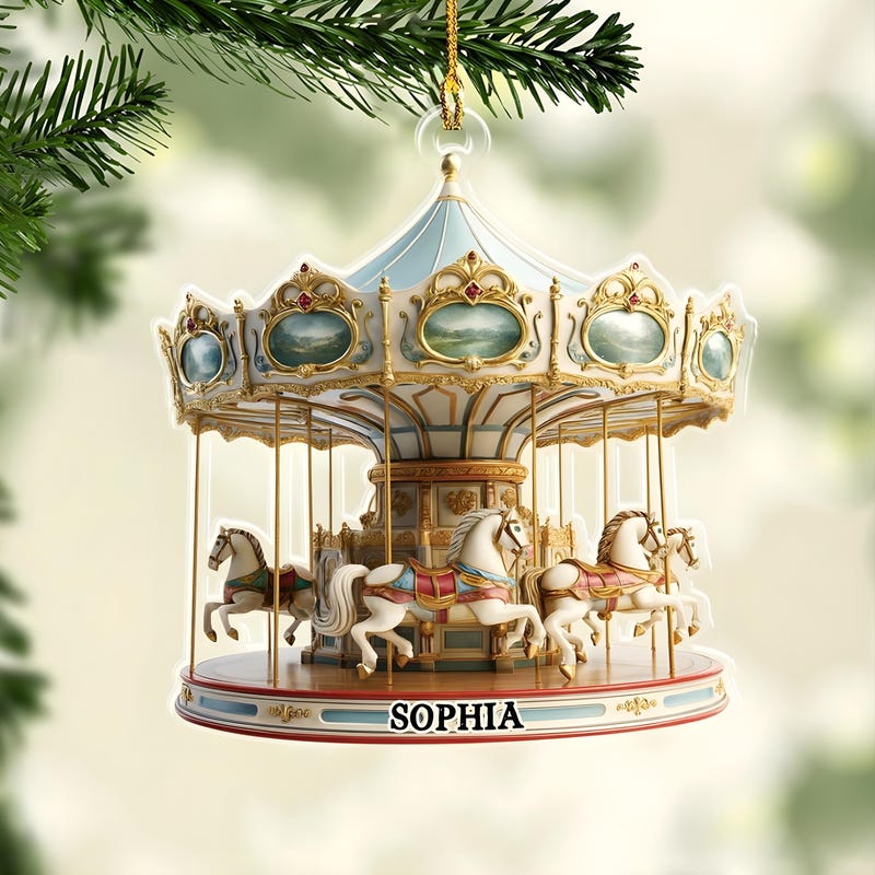 Christmas Carousel - Etsy