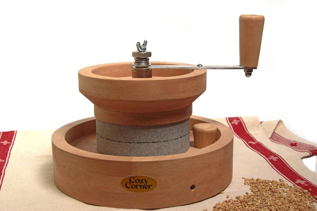 Handheld Granite Flour Mill Grinder for Seeds, Grains, & Spices - Etsy