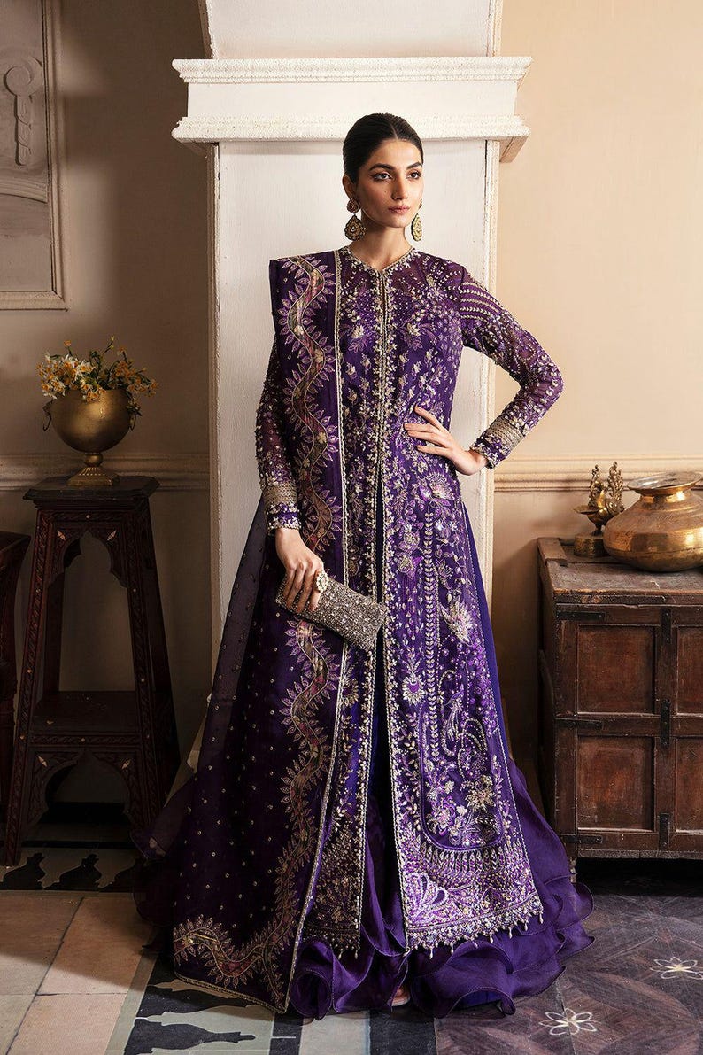 Pakistani Formal Dress, Bridal Suit, Designer Nikkah Engagement Mehndi ...