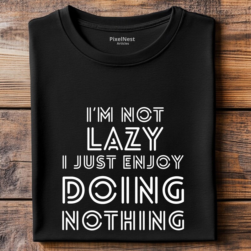 Just Do Nothing - Etsy