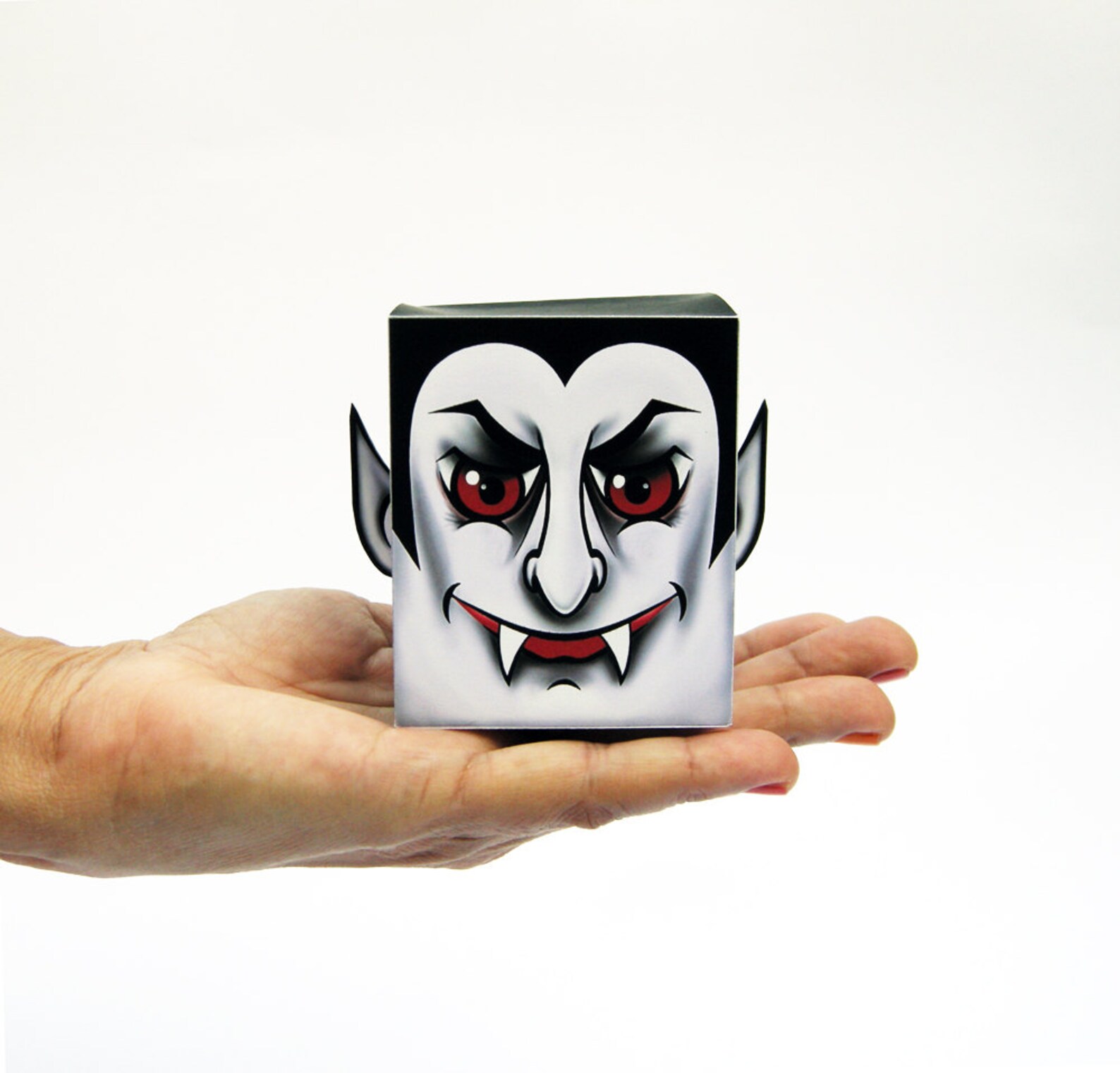 Halloween Printable Candy Box DIY Paper Vampire Box - Etsy