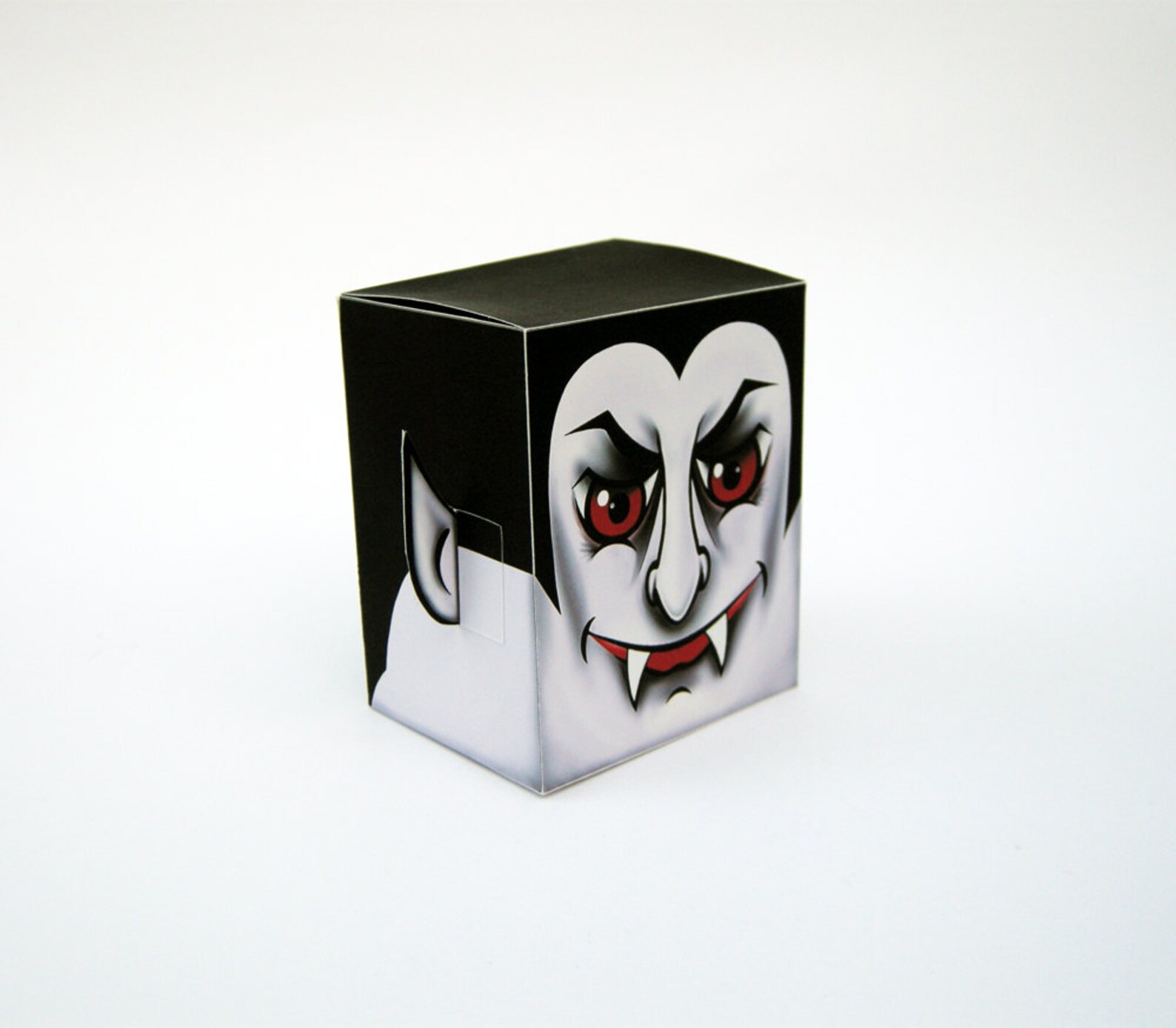Halloween Printable Candy Box DIY Paper Vampire Box - Etsy