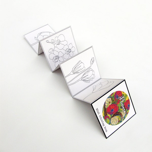 Handmade Coloring Book - Etsy