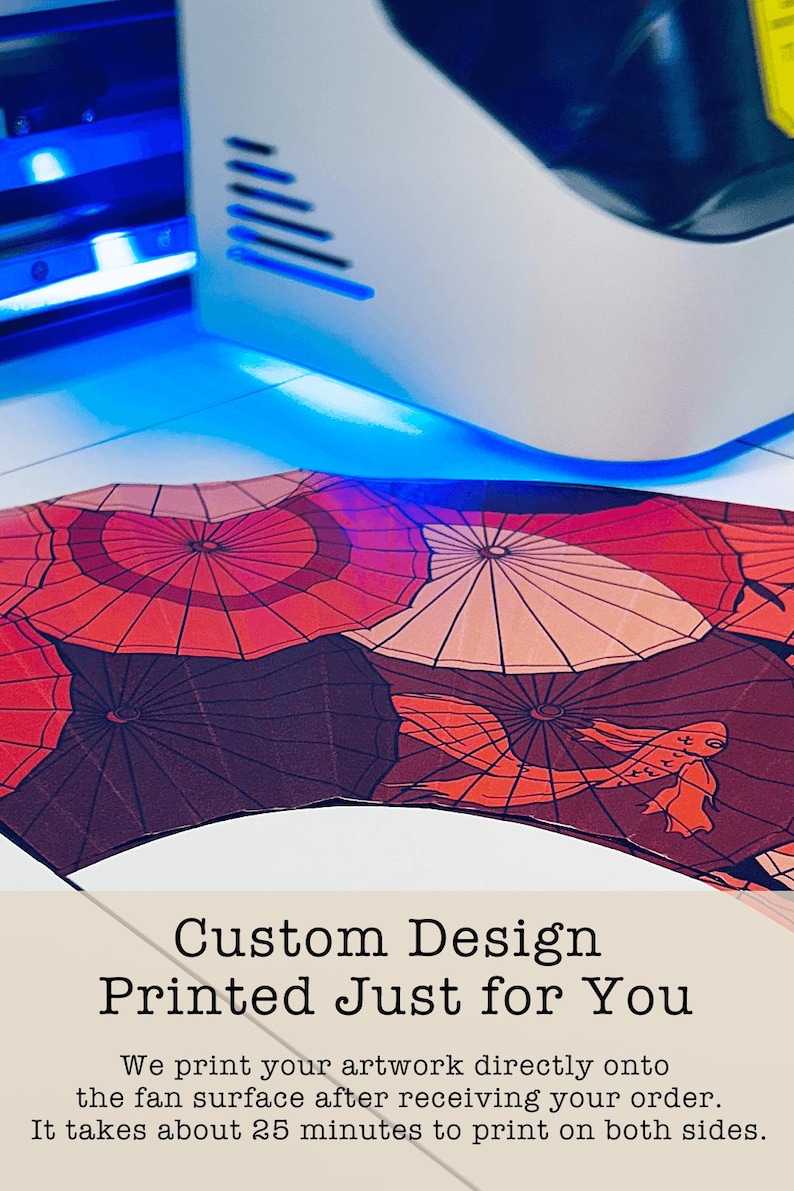 Custom Folding Fan – Personalized Hand Fan for Wedding Favors, Party ...
