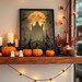 Halloween Wall Art Bundle – Spooky and Whimsical Halloween Decor Set (7 ...