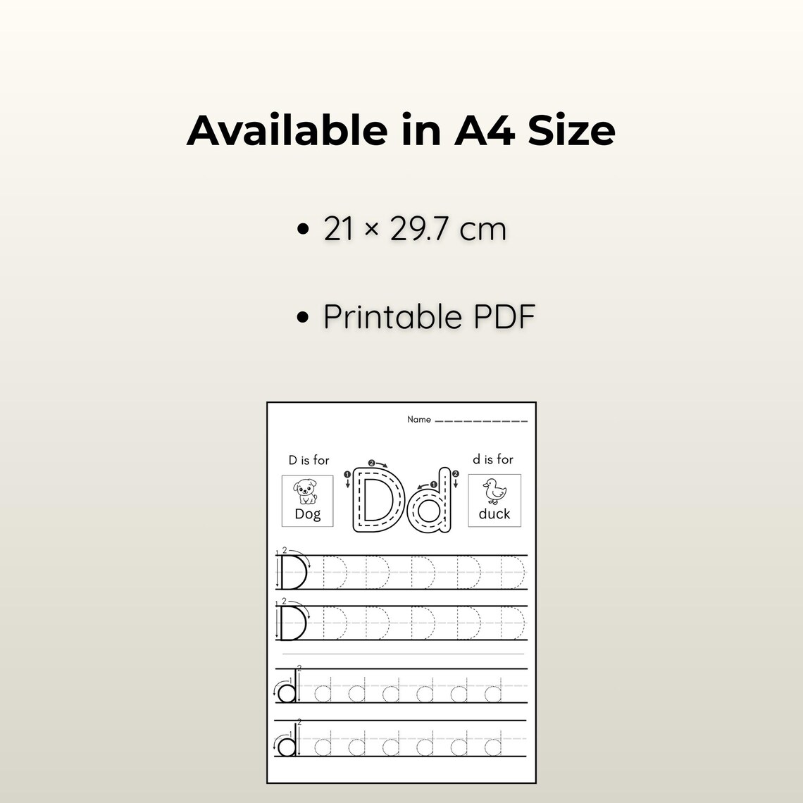 Alphabet Tracing Worksheets | 26 Printable Letter Practice Pages for ...