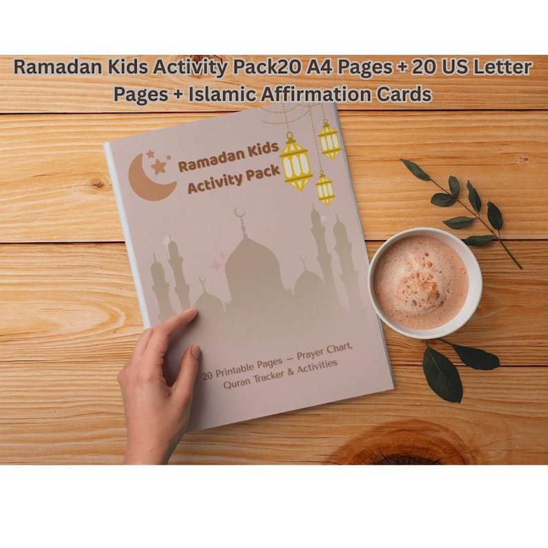Ramadan Kids Printable Pack With Prayer Chart, Quran Tracker and ...