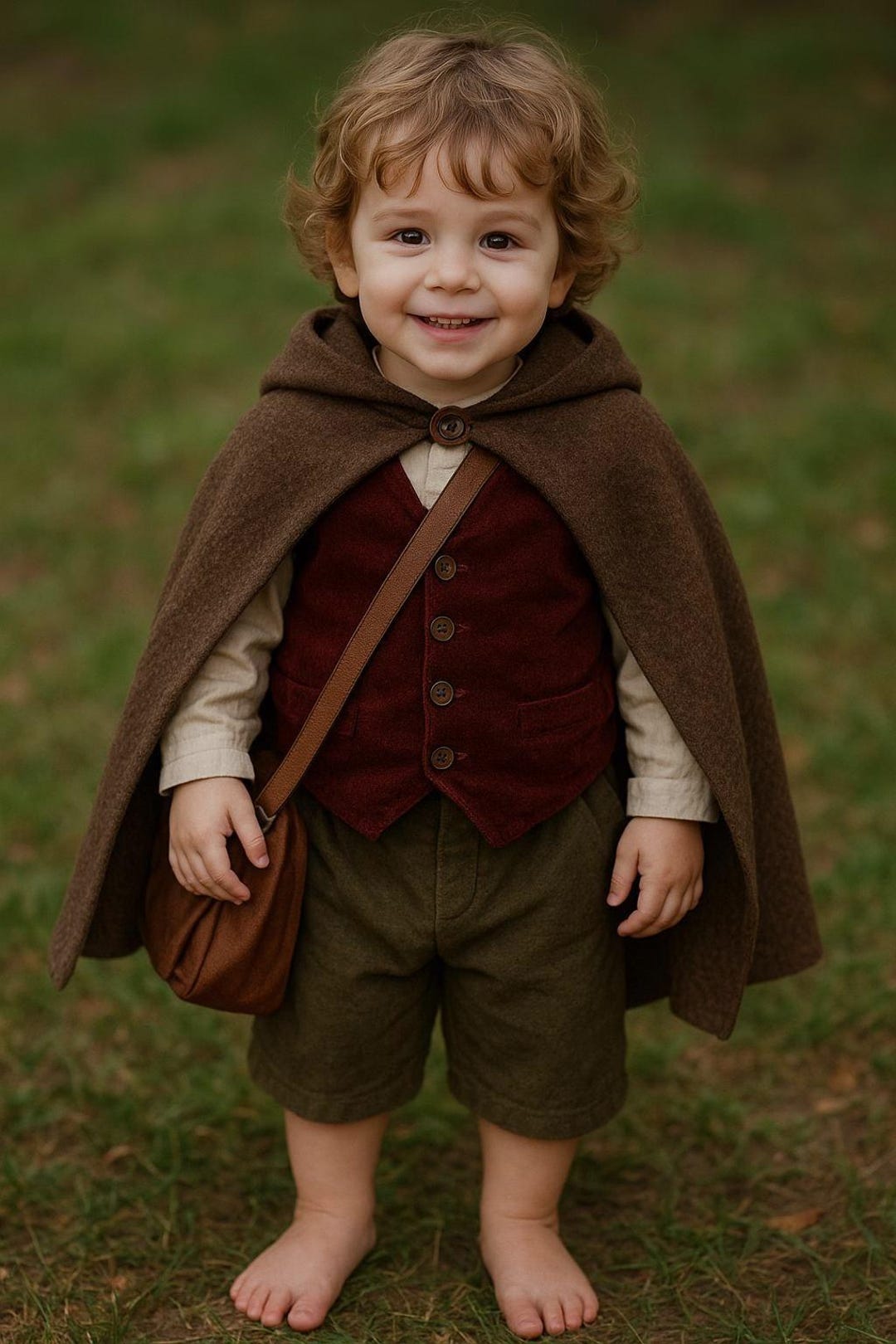 Kids Hobbit Costume: Lord of the Rings Inspired Cosplay Outfit - Etsy