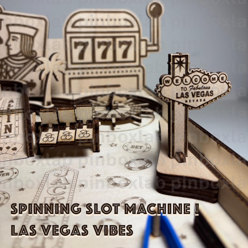 Casino Pinball Machine - Fully Functional With Spinning Roulette ...