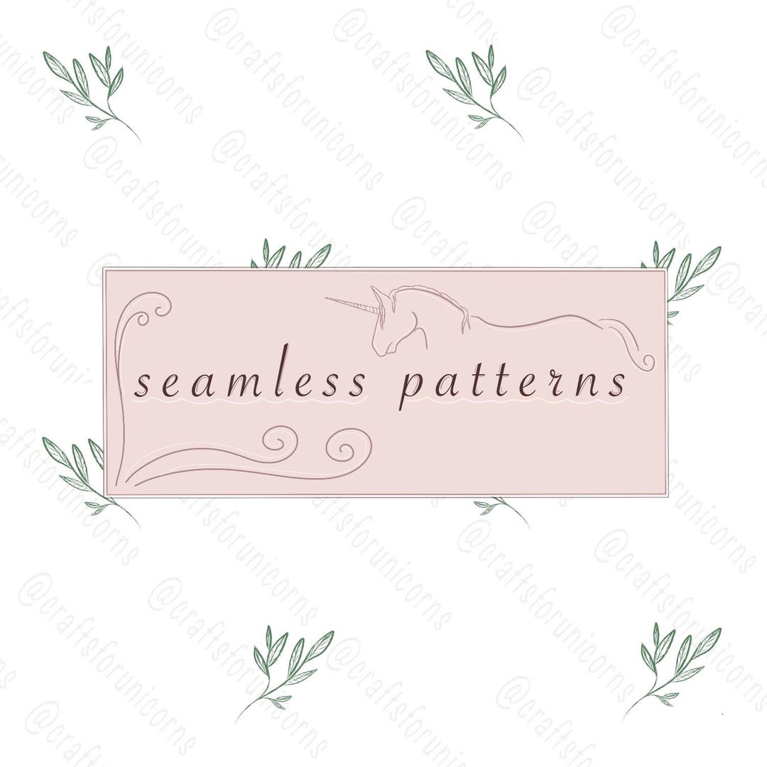 Leaf Pattern Repeatable, Digital Download, Printable Fabric Design ...