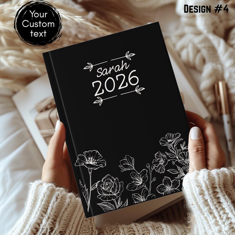 Custom 2026 Journal Hardcover, Planner Notebook, Daily Journal, 2026 ...