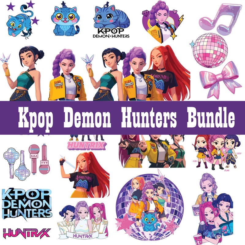 Kpop Demon Hunters Face Svg - Etsy Australia