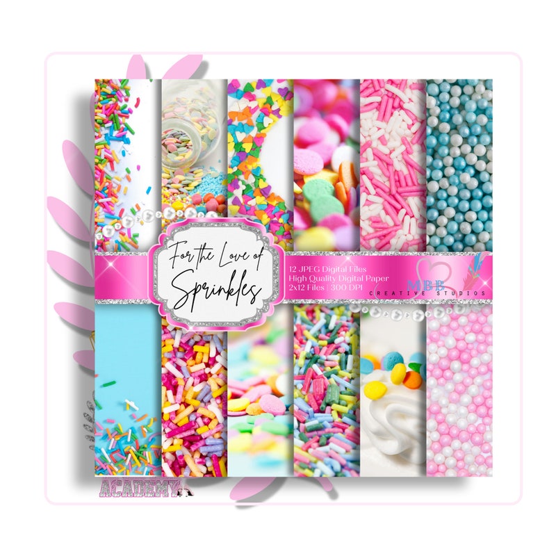 Sprinkle Paper - Etsy