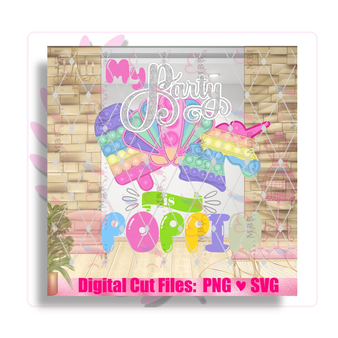 Popping Shirts, Popping Spa Party T-shirt, Popping Cut File, Popping ...