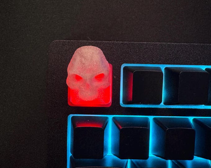 Glow in the Dark Metal Artisan Keycaps - Photoluminescent Mechanical ...