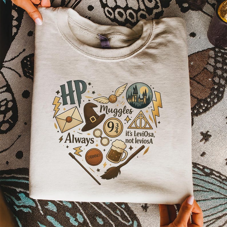 Funny Harry Pottery PNG | Wizarding World Design | Witch Heart PNG ...