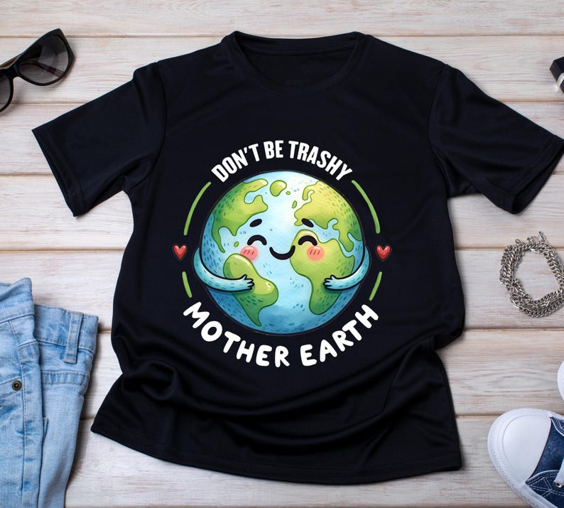 Mother Earth PNG – Cute Kawaii Earth Hugging Itself Clipart – Eco ...