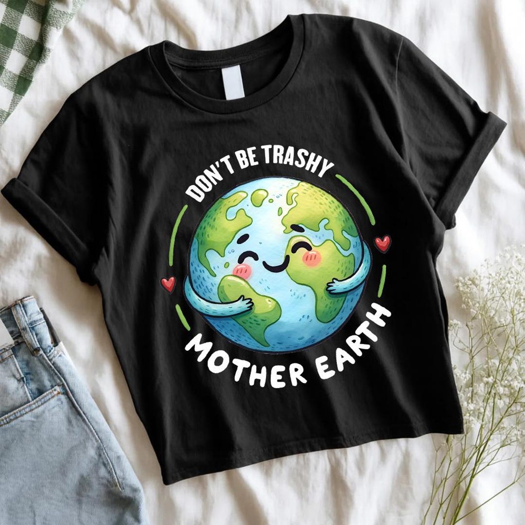 Mother Earth PNG – Cute Kawaii Earth Hugging Itself Clipart – Eco ...