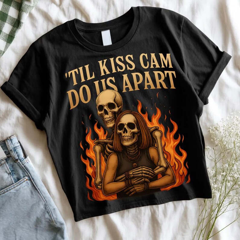 Coldplay Kiss Cam Tshirt, Viral Concert Meme Shirt, Funny Cheating ...