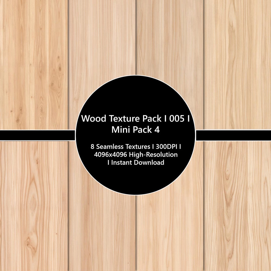 8 Wooden Texture Patterns - Seamless Digital Prints | High Res ...