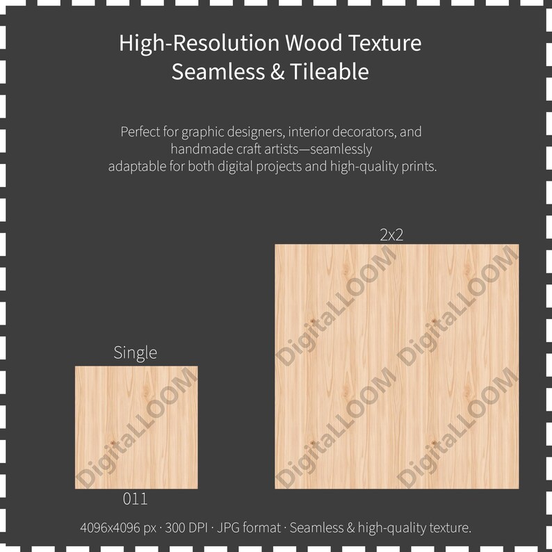 8 Wooden Texture Patterns - Seamless Digital Prints | High Res ...