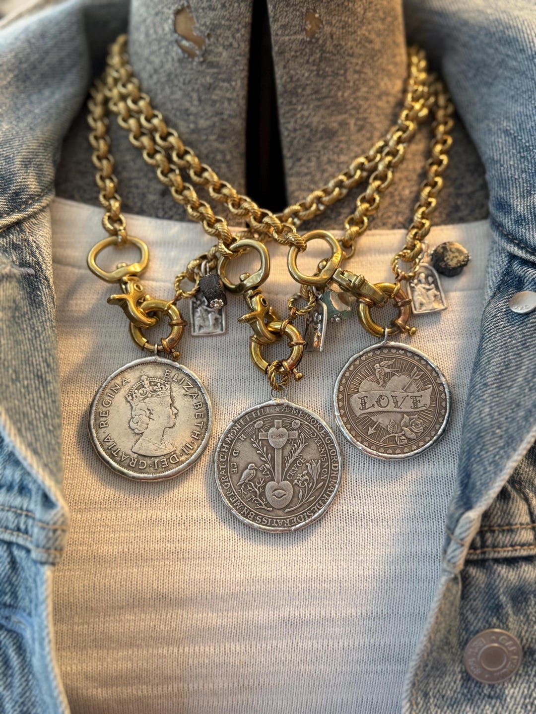 Early 1700's Replica German State Coin, Love Coin, OR Queen Elizabeth ...