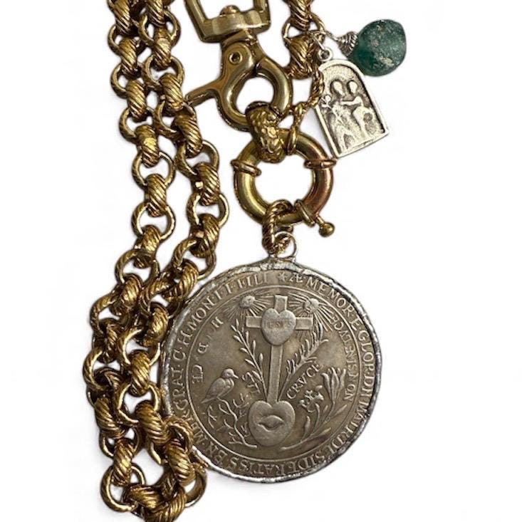Early 1700's Replica German State Coin, Love Coin, OR Queen Elizabeth ...