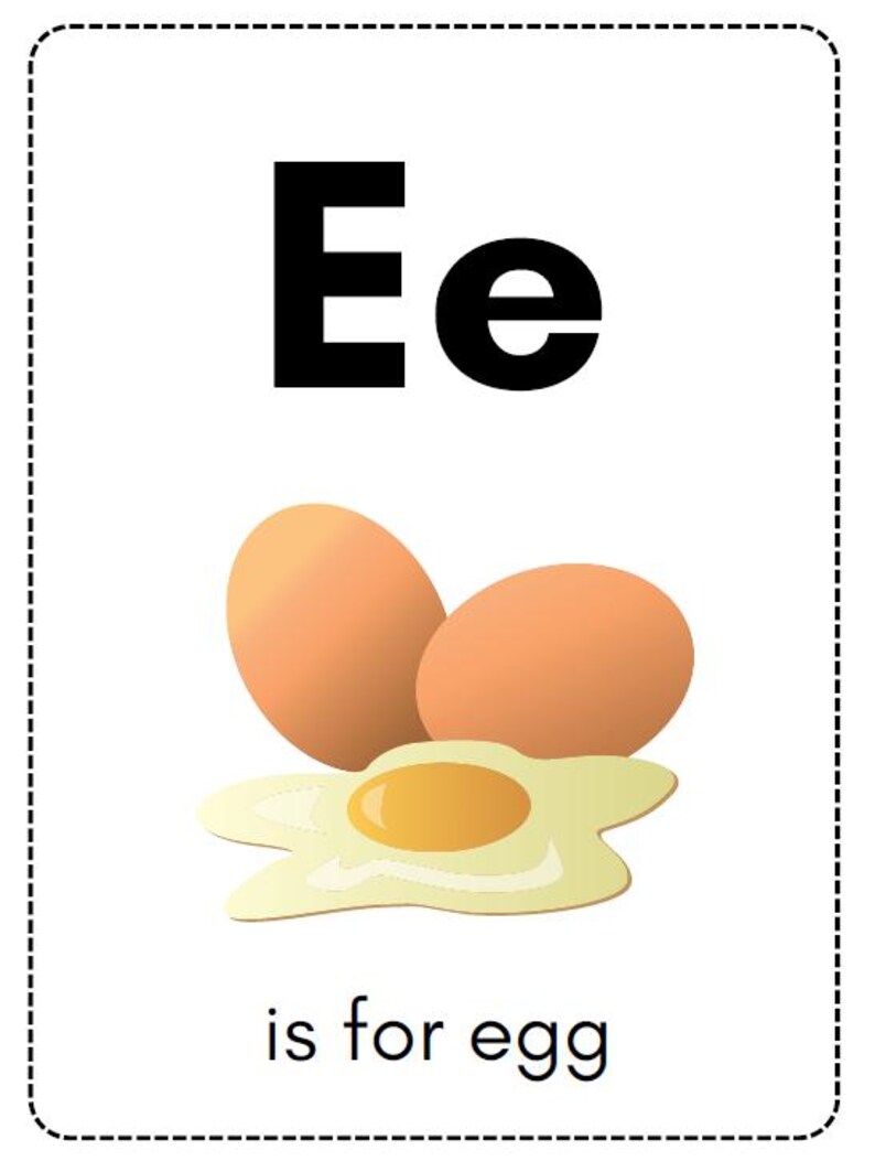 Alphabet Flash Cards for Kids – A to Z Printable Learning Cards ...