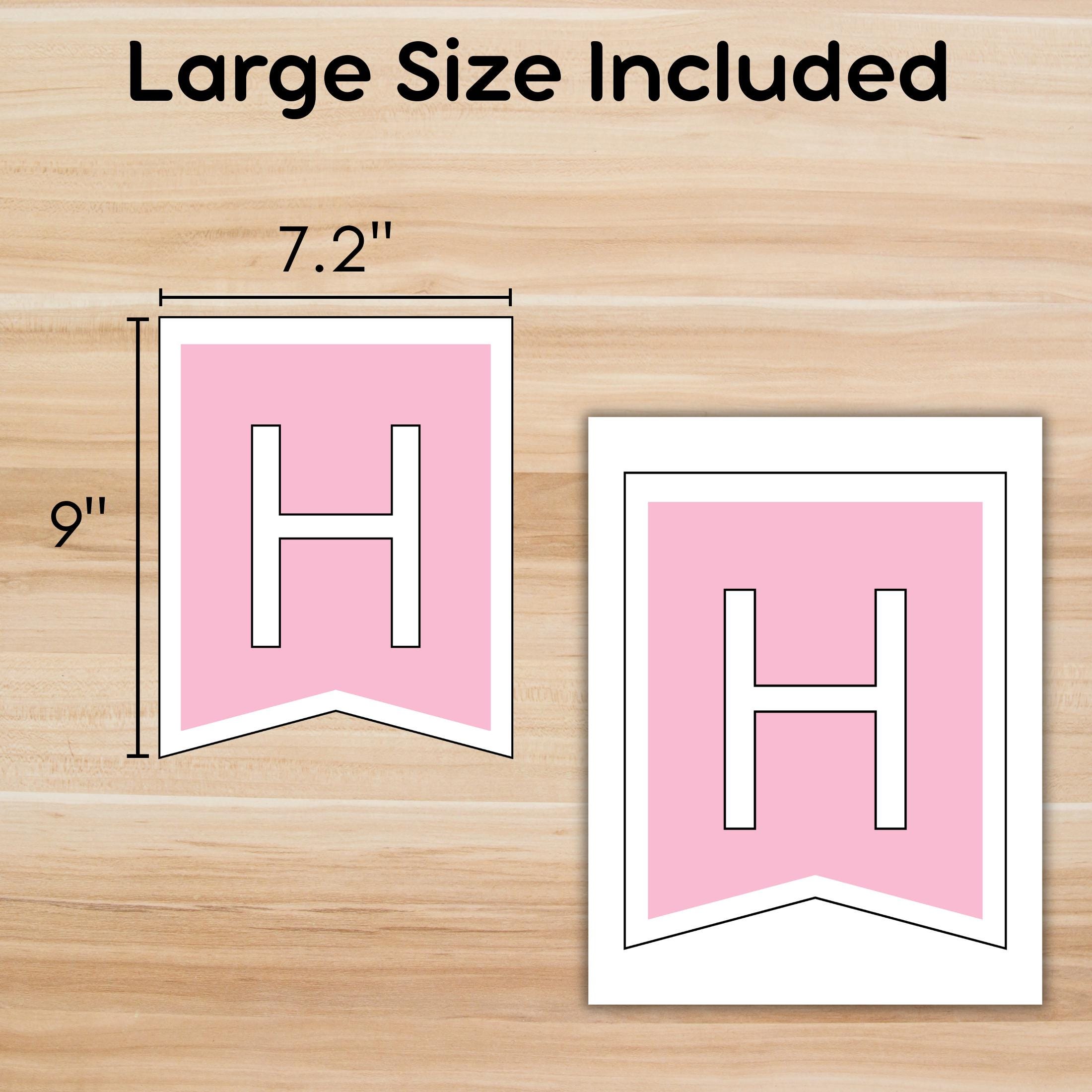 Happy Easter Banner Printable, Pastel Easter Bunting Decor, Classroom ...