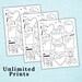 All About Me Worksheet, Valentine's Day Writing Activity, the Things I ...
