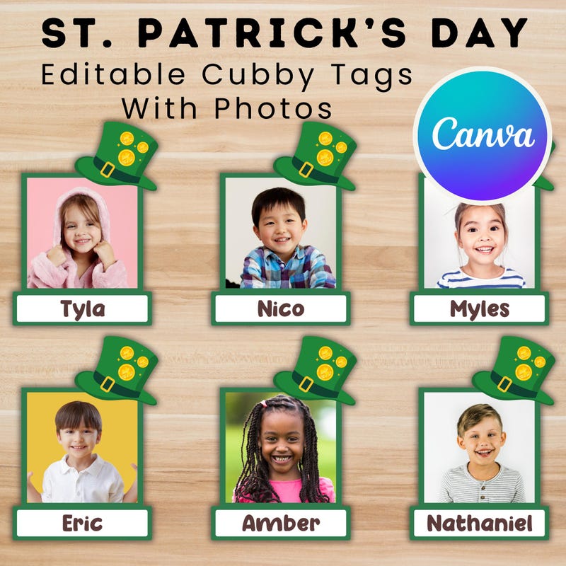 March Name Tags - Etsy