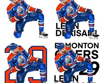 Leon Draisaitl | Edmonton Oilers | Coloring Pages | Colouring Pages ...