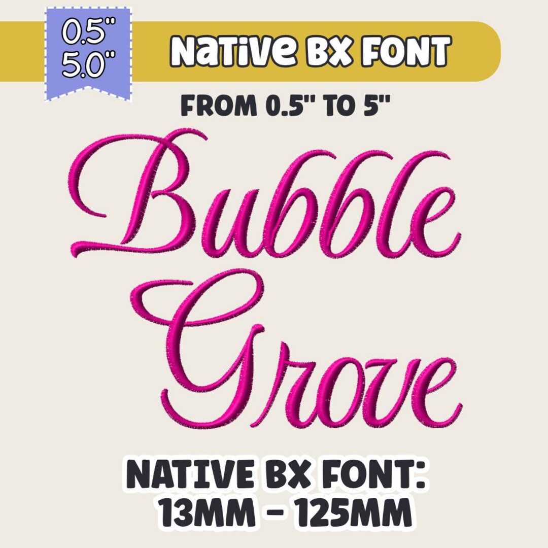 Bx Native Fonts Embroideryfont Downloadable Embroidery Machine Designs ...