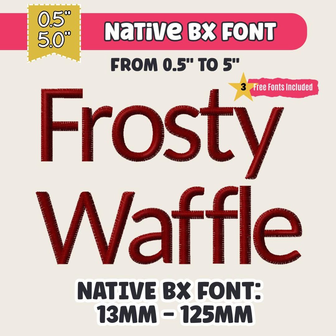 Native Bx Font Designer Embroiderie Font Embroideri Font Embroideryfont ...