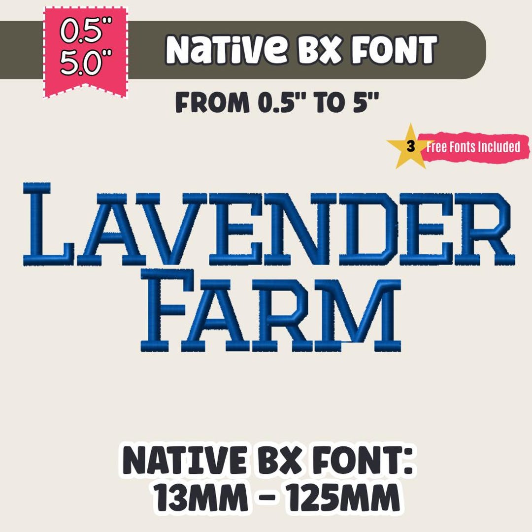 Native Bx Font Designer Embroiderie Font Embroideri Font Embroideryfont ...