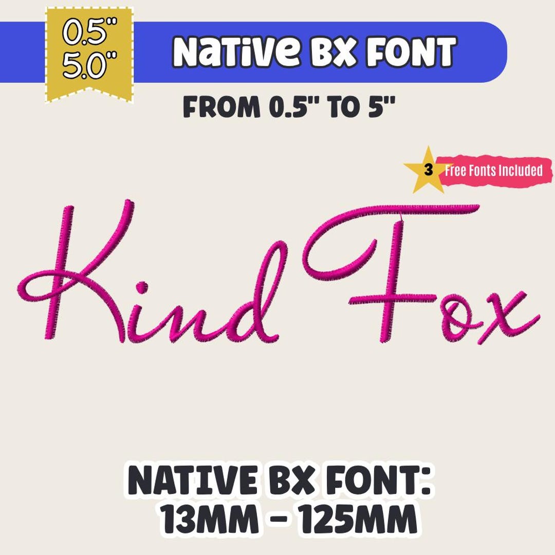 Native Bx Font Designer Embroiderie Font Embroideri Font Embroideryfont ...