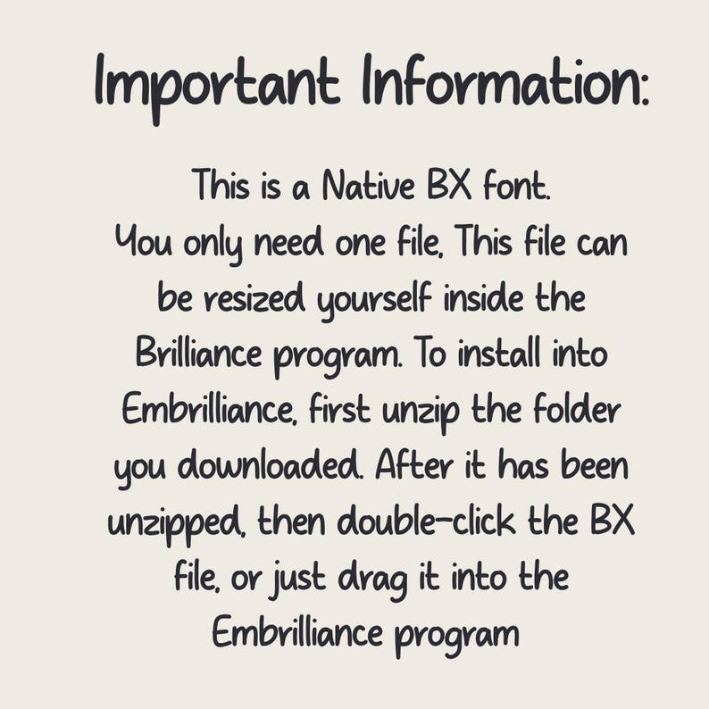 Bx Native Fonts Embroideryfont Downloadable Embroidery Machine Designs ...