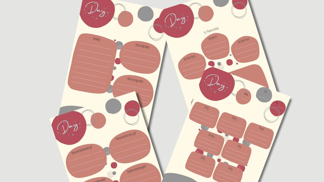 Diary, Mindfulness Diary, Journaling - Etsy