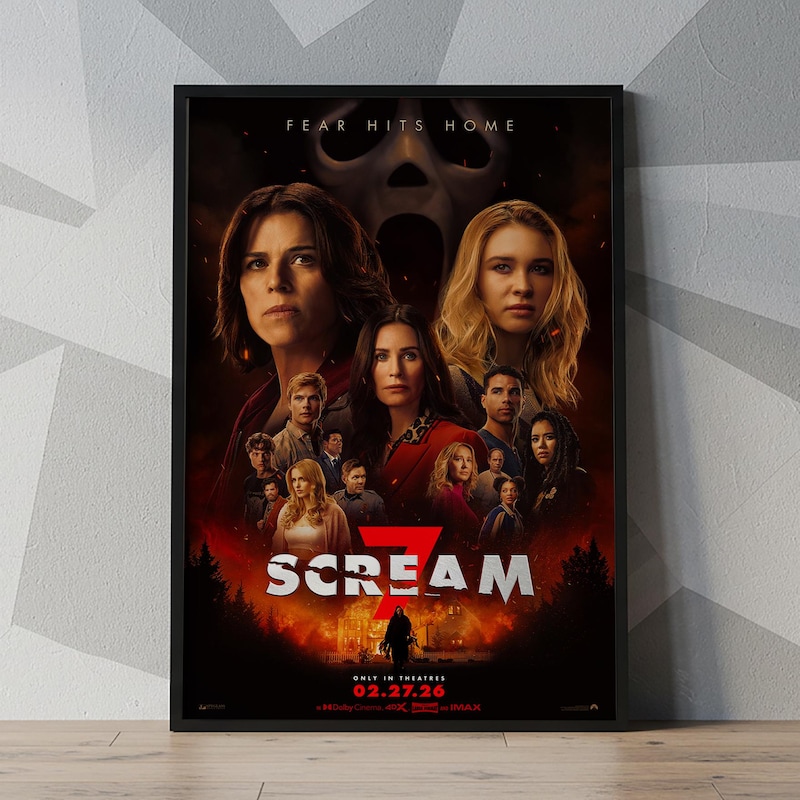 Scream 7 Movie Poster - Etsy