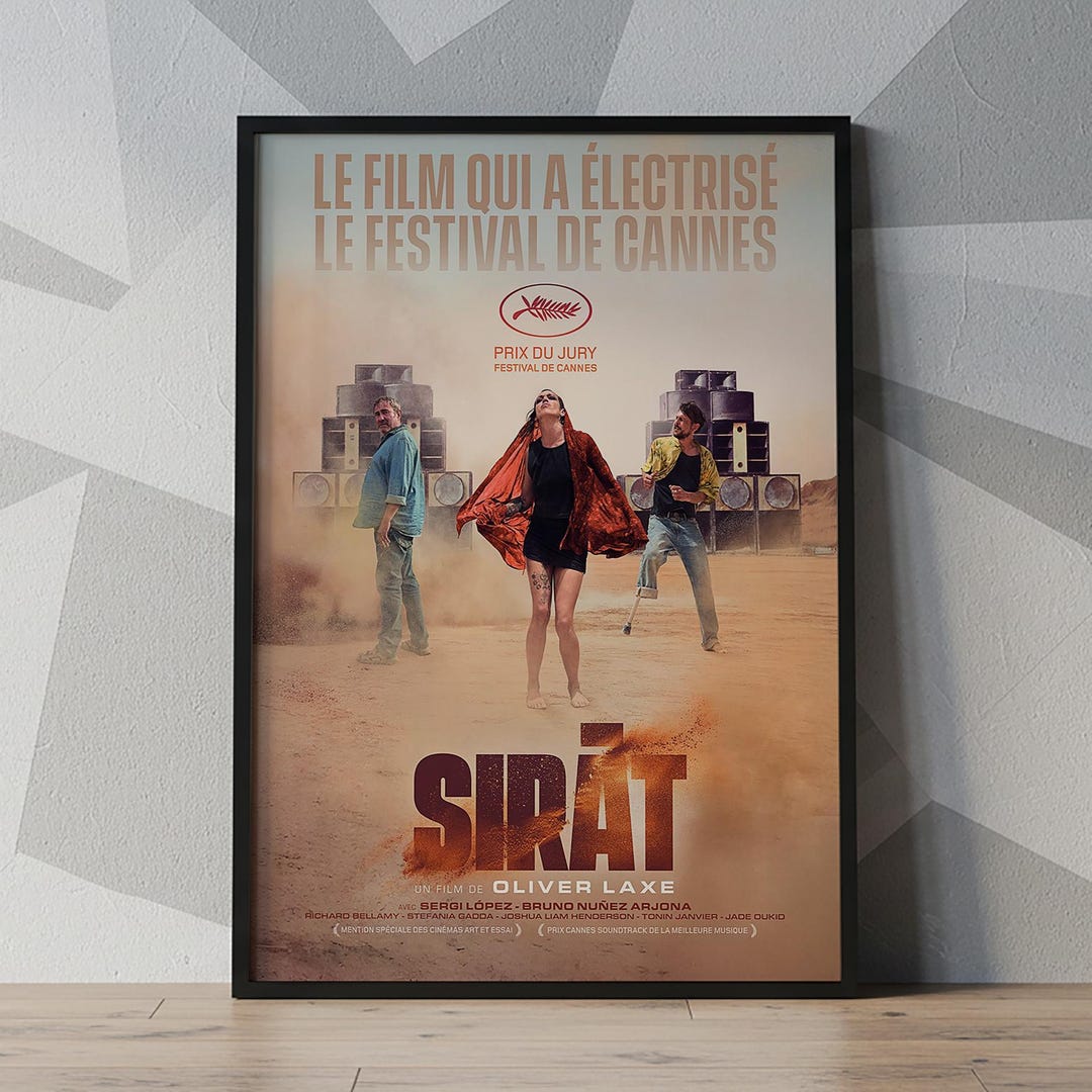 Sirat (2025) Movie Poster| Movie Canvas| Wall Art| Poster Unframed ...