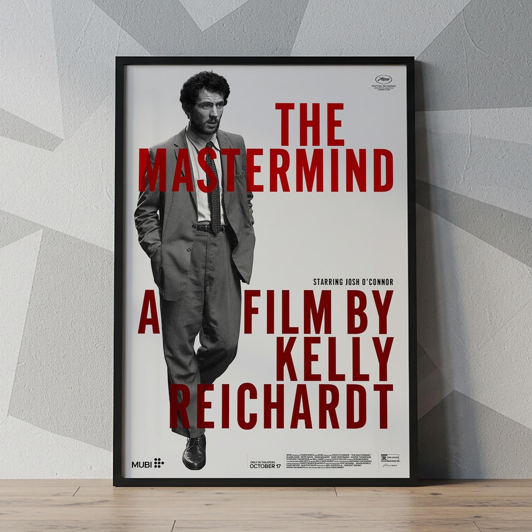 The Mastermind (2025) Movie Poster| Movie Canvas| Wall Art| Poster ...