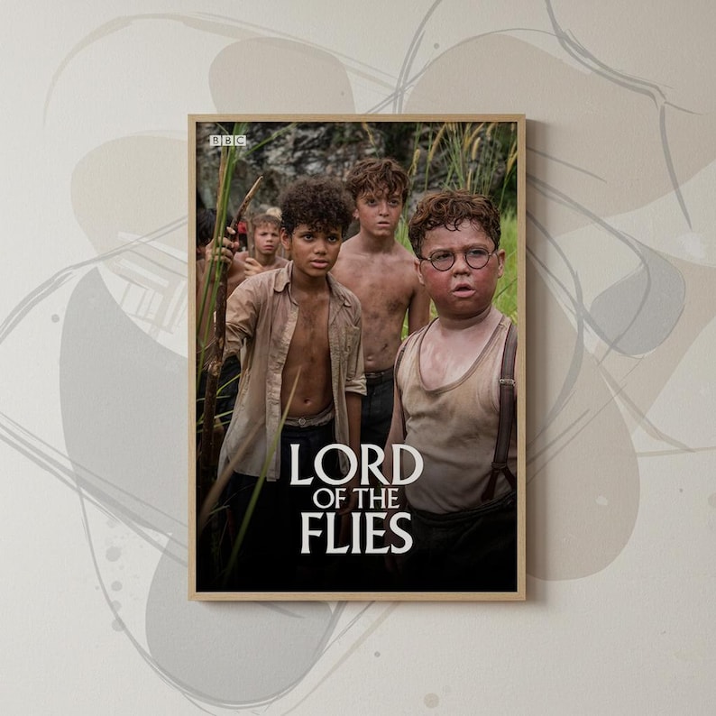 Lord of the Flies (2026) Movie Poster| Movie Canvas| Wall Art| Poster ...