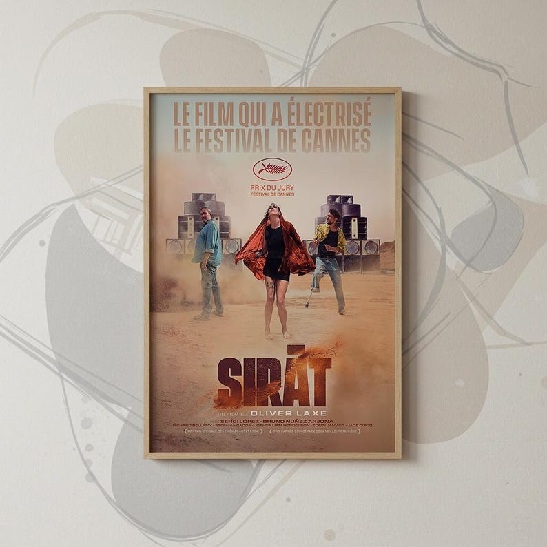 Sirat (2025) Movie Poster | Movie Canvas | Wall Art| Poster Unframed ...