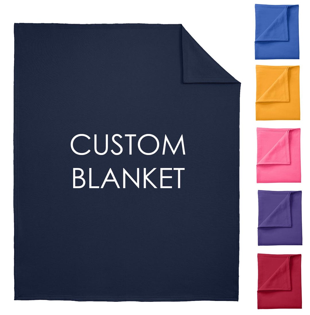 Custom Stadium Blanket, Personalized Stadium Blanket, Custom Blanket ...