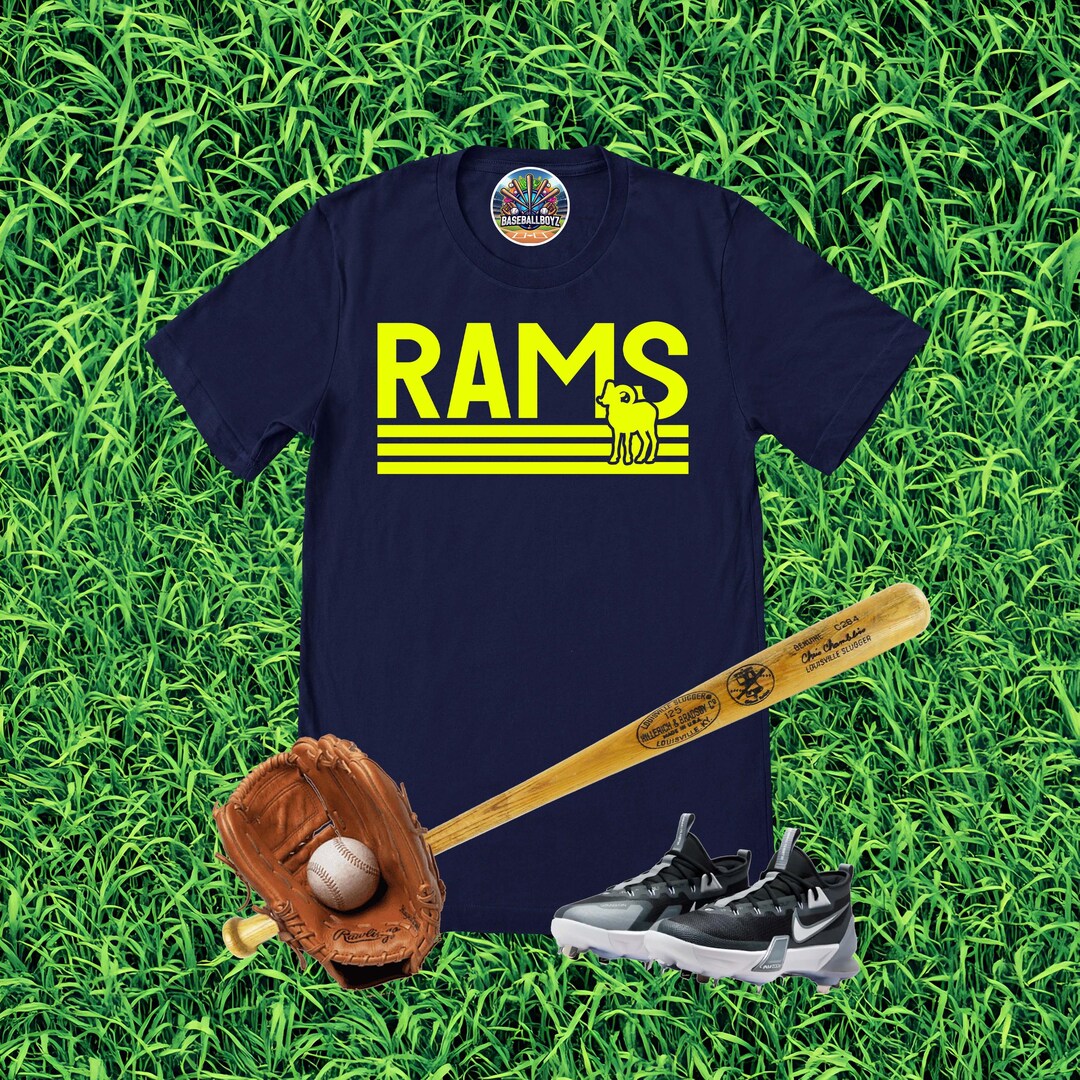 Rams Spirit Wear, Rams Tee, Rams T-shirt, Rams Shirt, Gift for Rams Fan ...