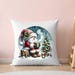 Christmas Round PNG SVG Bundle | Winter Scene Art - Etsy