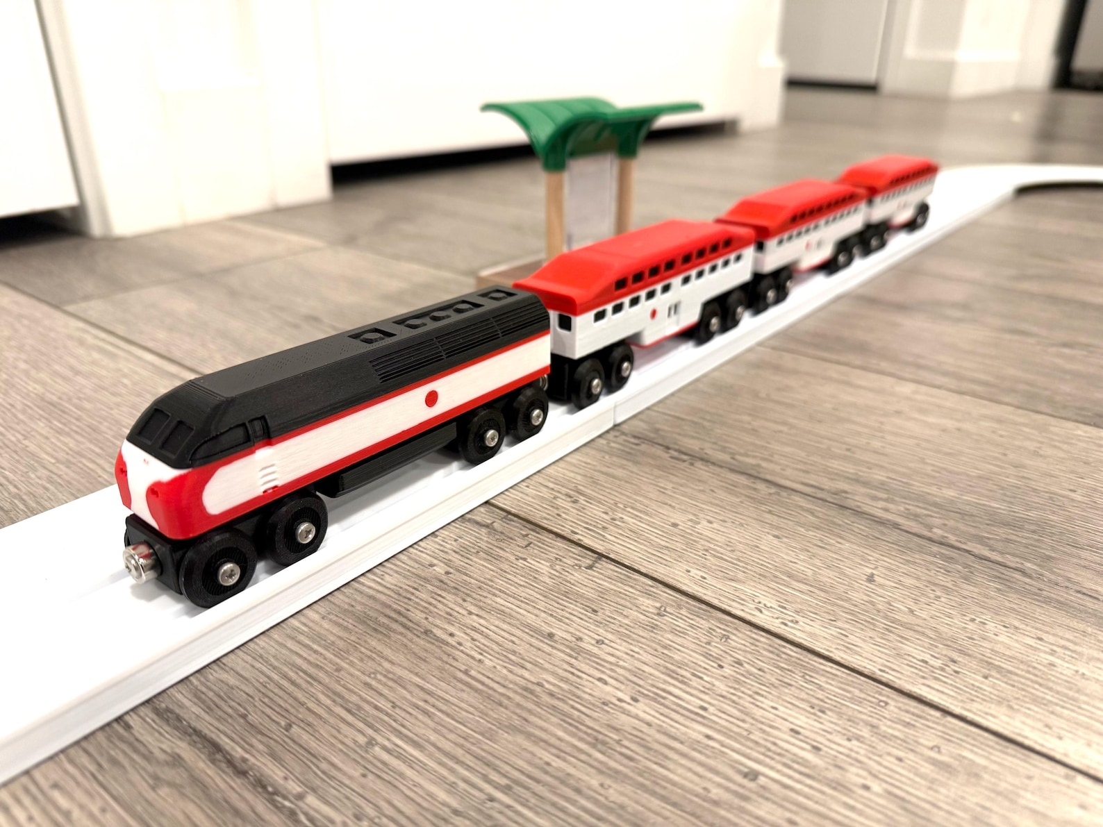 Caltrain Bay Area Brio Compatible Magnetic Toy Train - Bombardier Bi ...